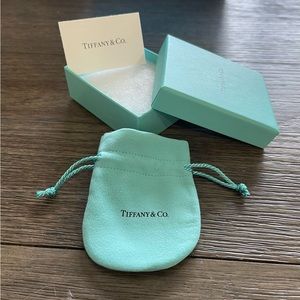 Tiffany & Co. | Jewelry | Tiffany Co Jewelry Box With Pouch | Poshmark